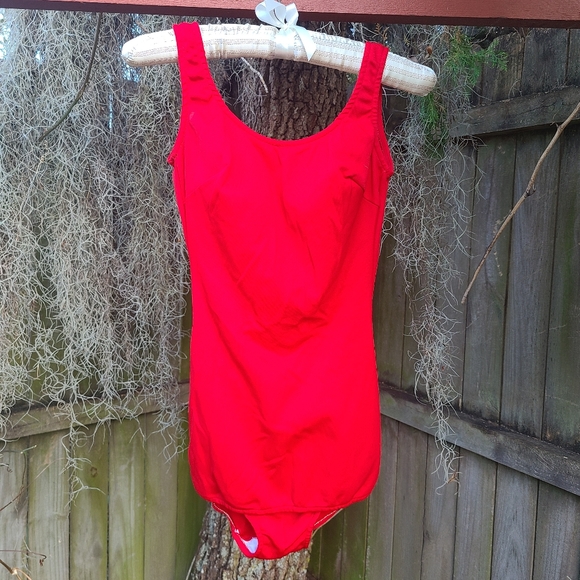 other | Swim | 95s Retro Red Bathingsuit | Poshmark